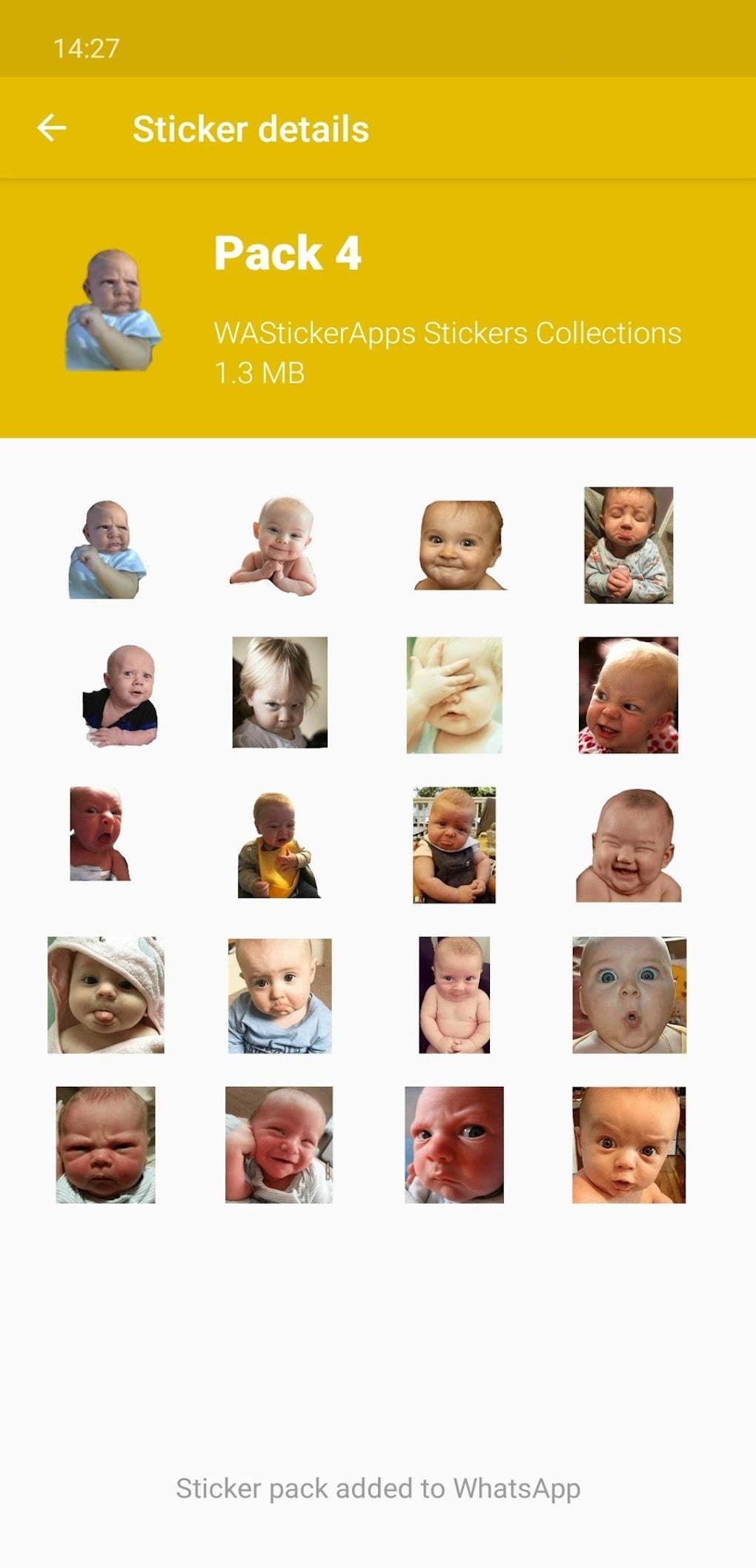 Baby Memes Stickers WASticker para Android - Descargar