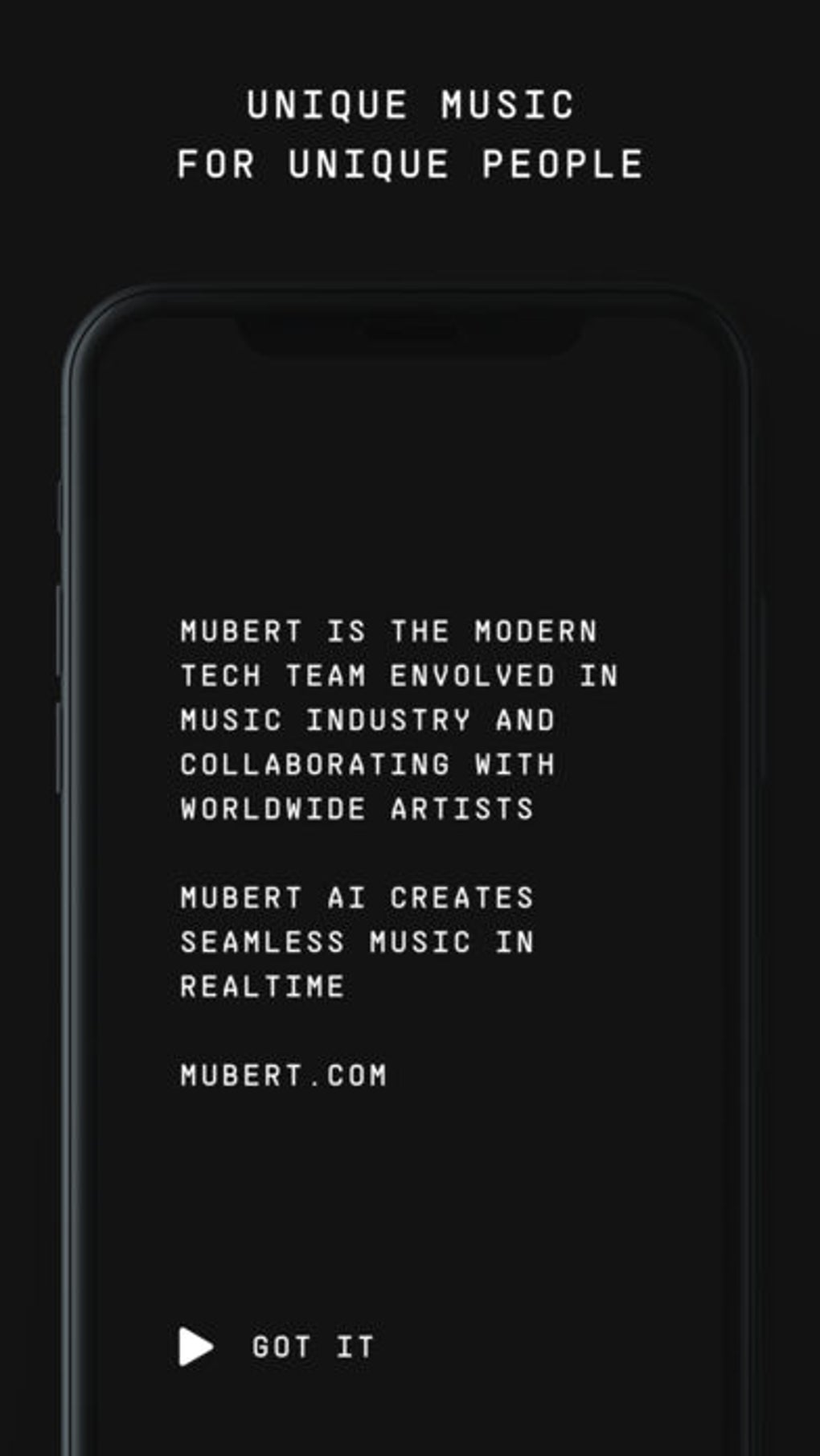 Mubert: AI Music Streaming para iPhone - Download