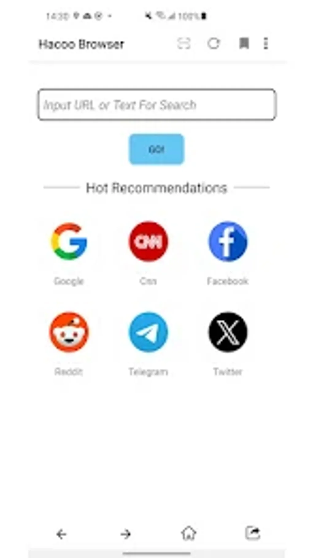 Hacoo Browser für Android - Download