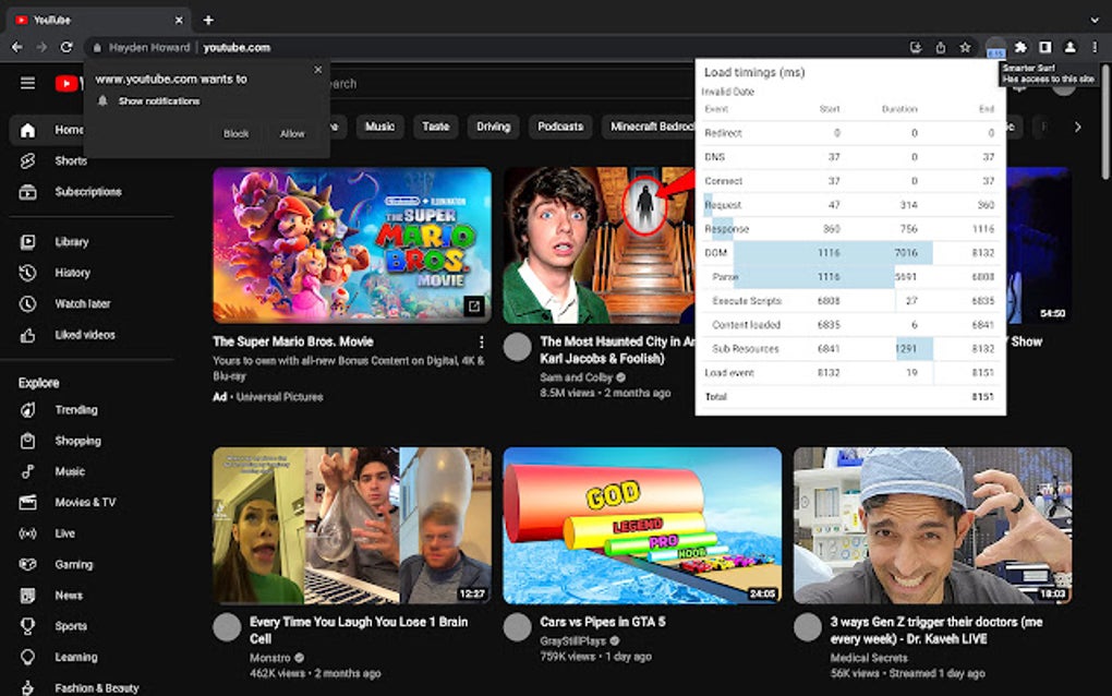 Smarter Surf for Google Chrome - Extension Download