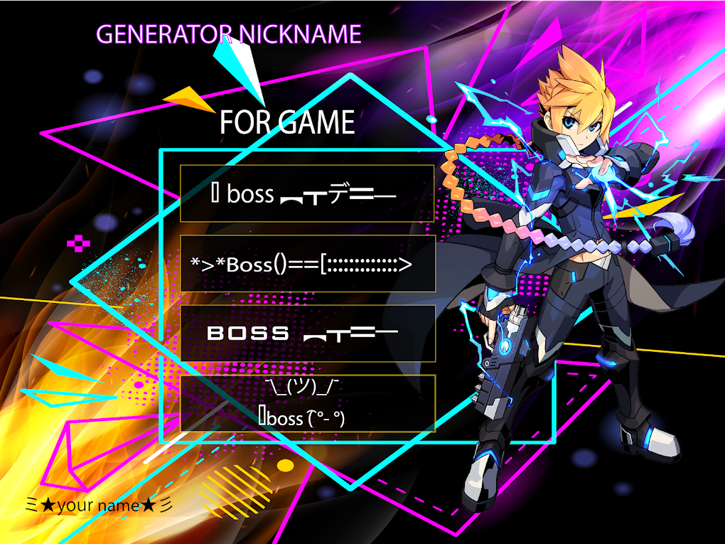 Fancy Text Cool Fonts Nickname Generator For Android Download
