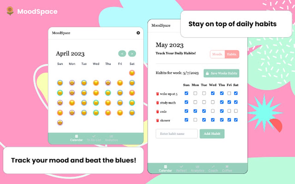 MoodSpace para Google Chrome - Extensión Descargar
