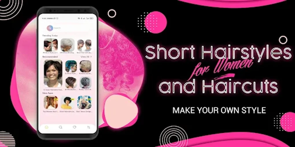 Short Hairstyles And Haircuts for Android - Download