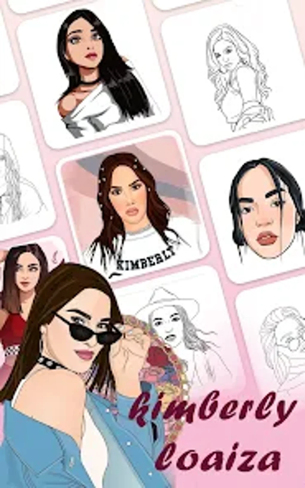 kimberly loaiza para colorear for Android - Download