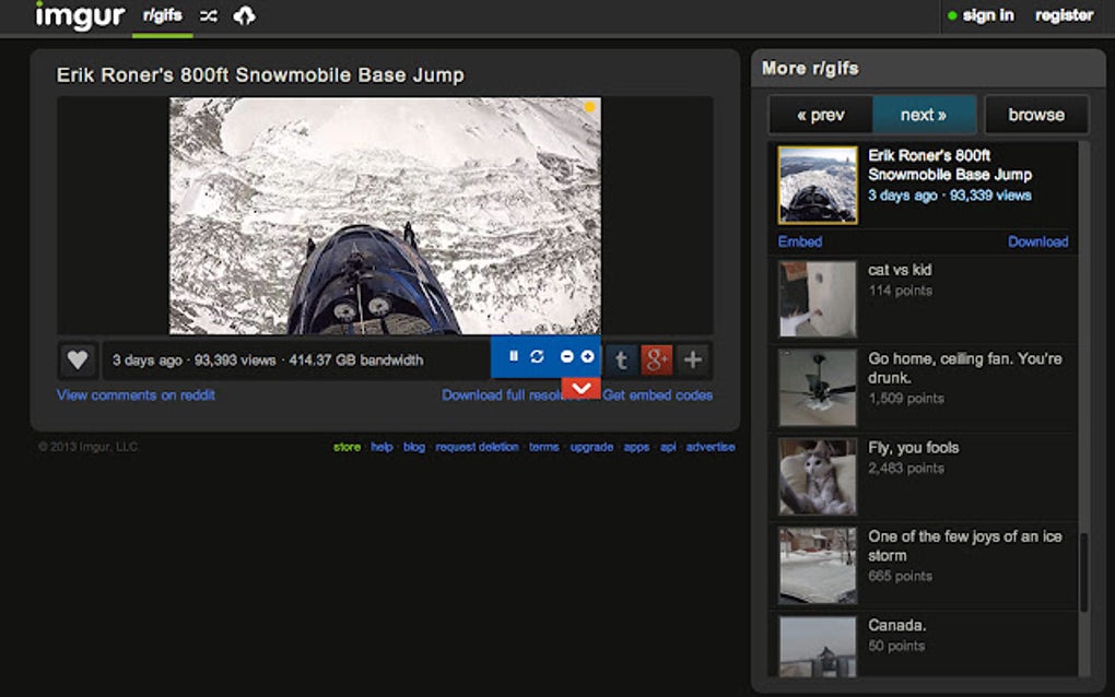 Imgur to Gfycat Google Chrome için - Eklenti İndir