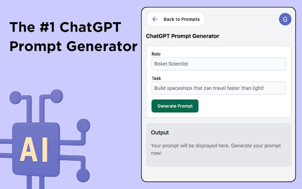 Prompt hackers | ChatGPT Prompt Generator Google Chrome 용 - 확장 프로그램 다운로드