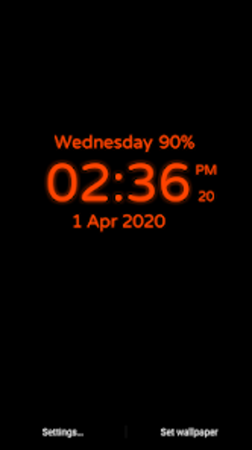 Digital Clock per Android - Download
