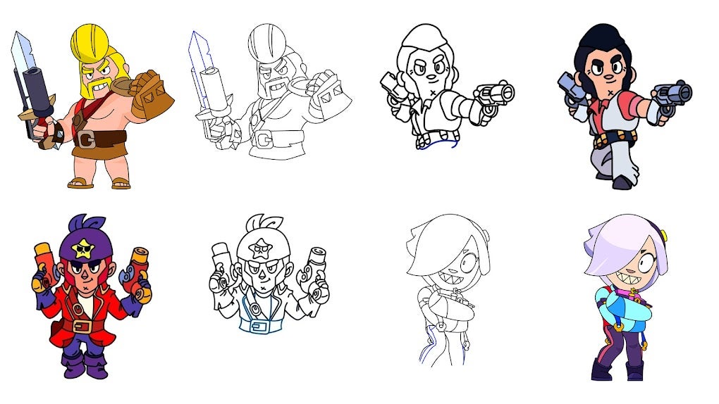How to draw Brawlers easy for Android - Download