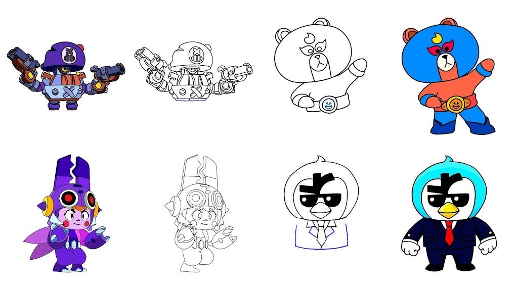 How to draw Brawlers easy for Android - Download