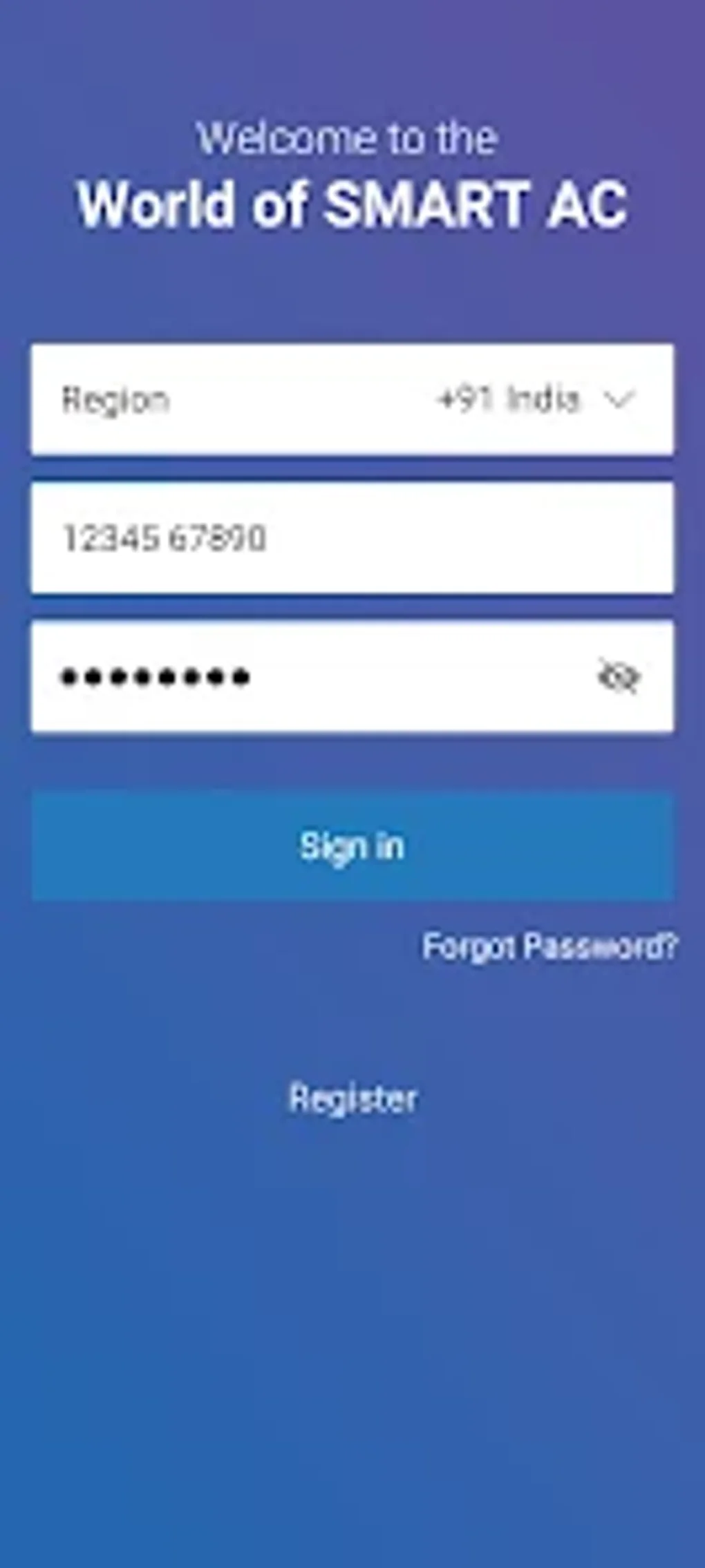 Android 용 Blue Star Smart AC - 다운로드