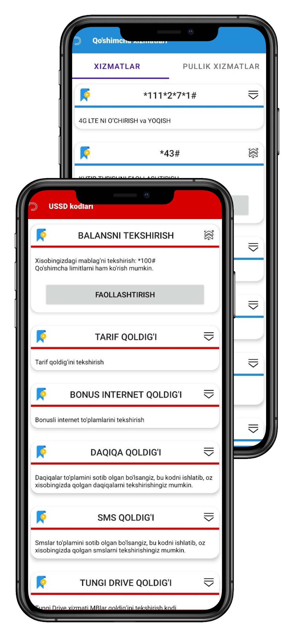 USSD kodlar for Android - Download