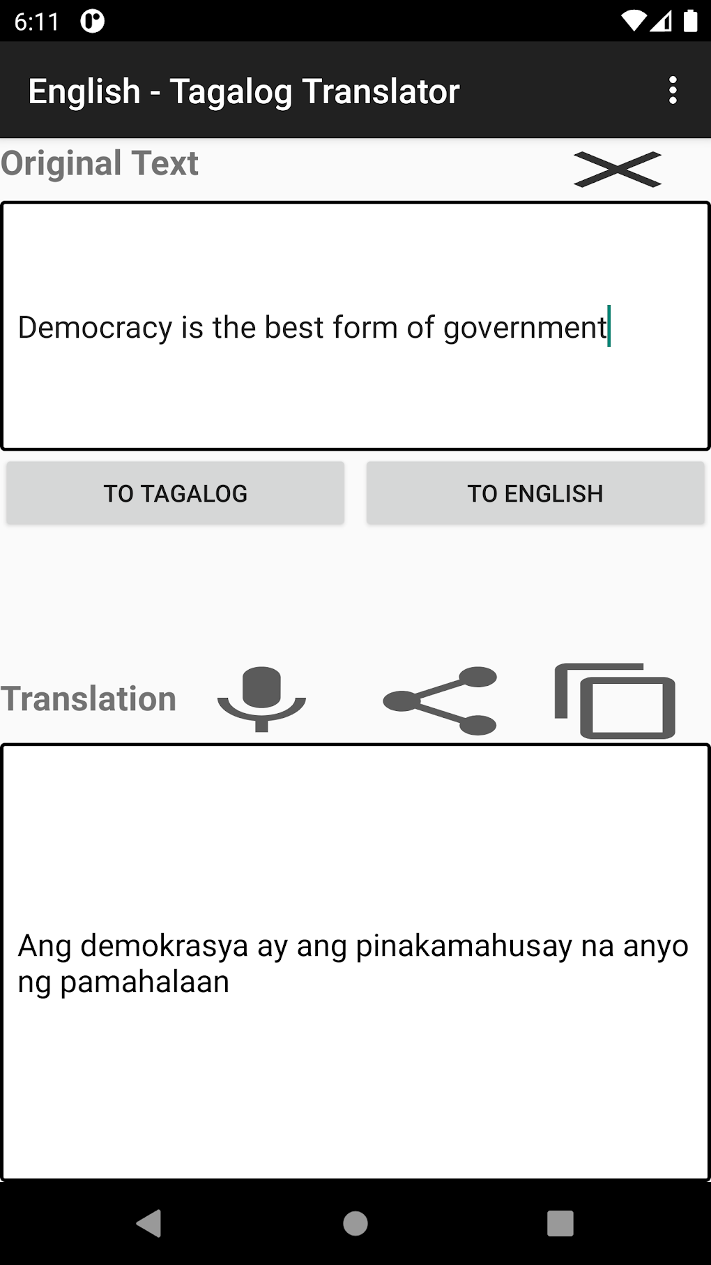 English - Tagalog Translator APK for Android - Download