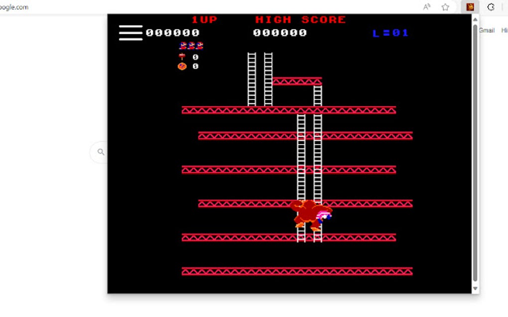 Donkey Kong Classic Game for Google Chrome - Extension Download