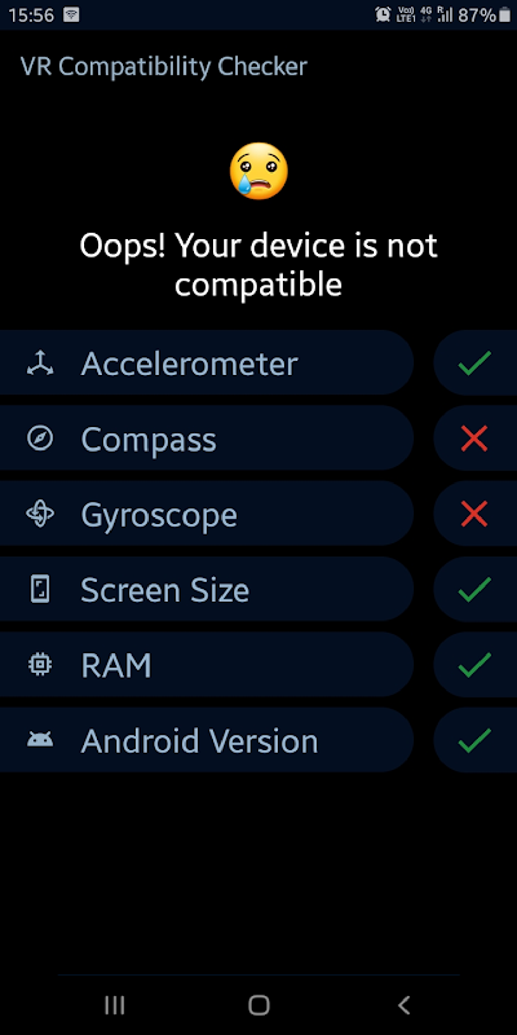 VR Compatibility Checker — Fast & Accurate para Android - Download VR Compatibility Checker — Fast & Accurate para Android - Download