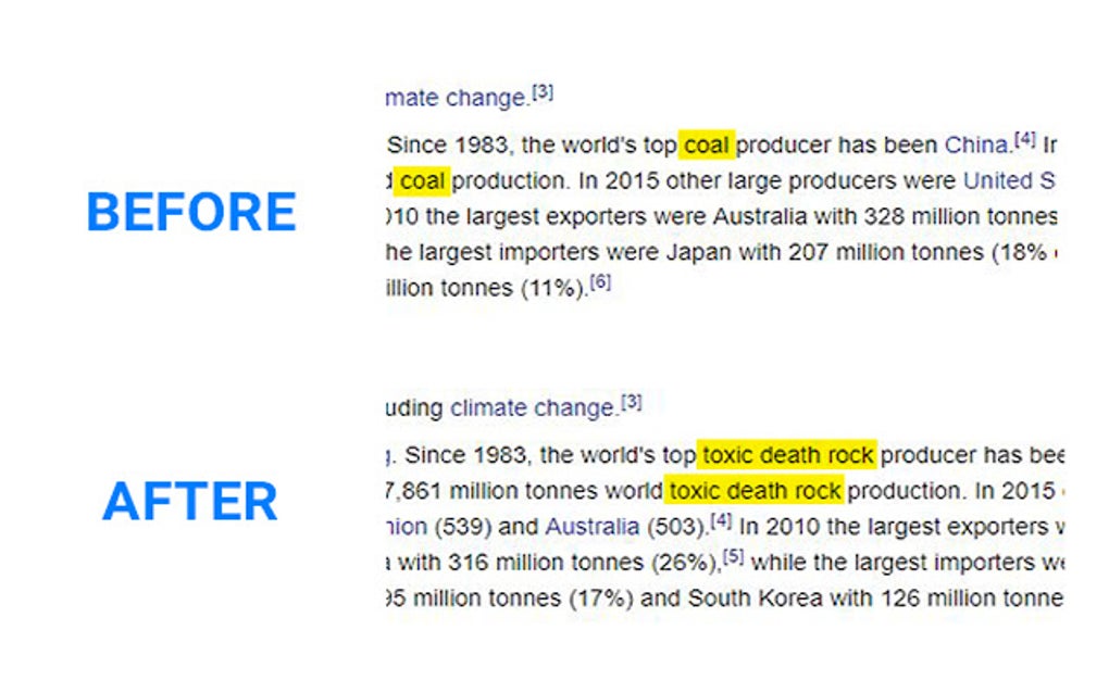 Coal = Toxic death rock for Google Chrome - Extension Download