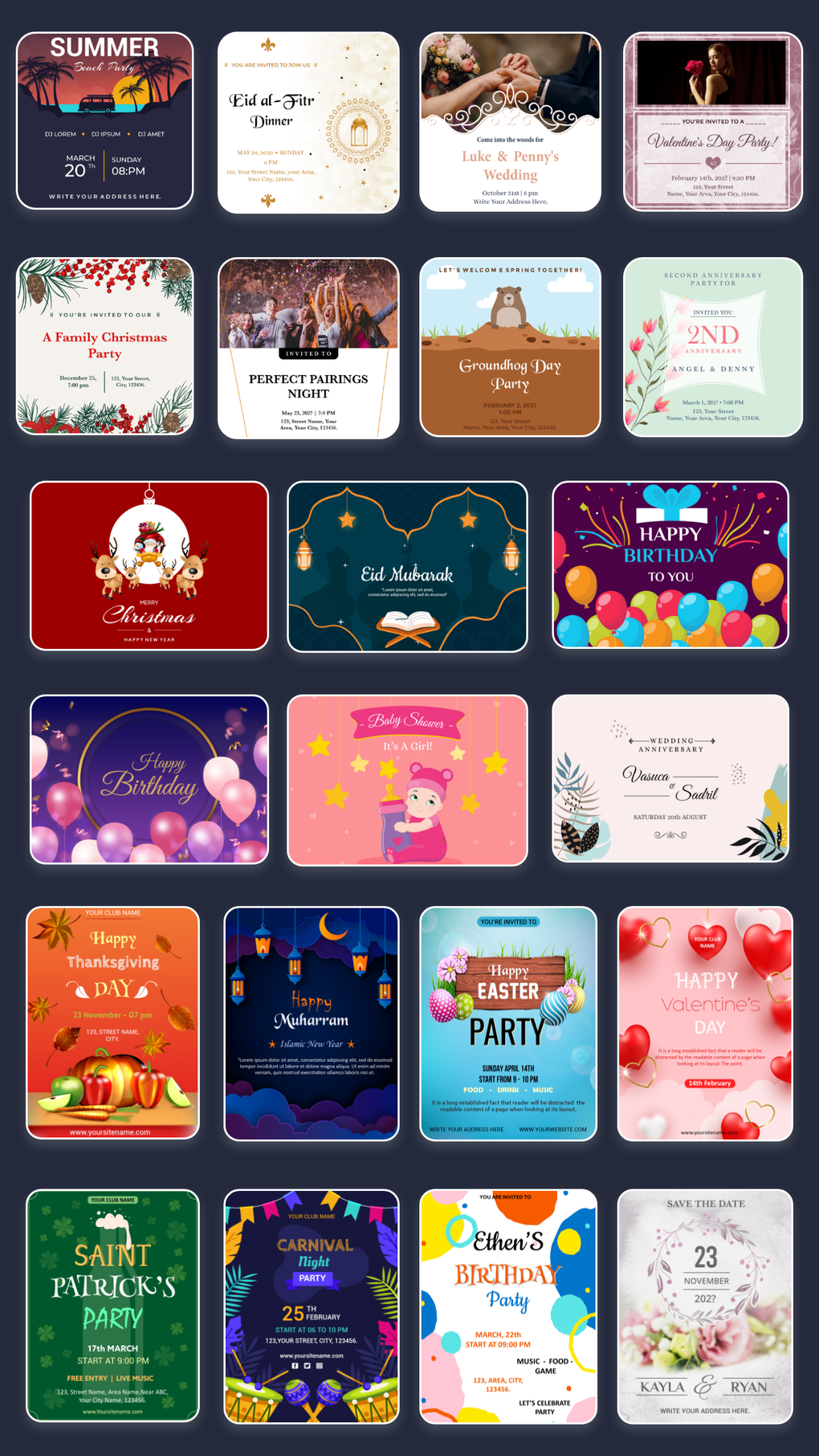 Invitation Card Design Maker per iPhone - Download