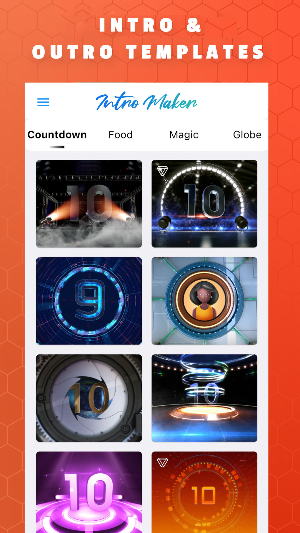 Intro Maker -Video Intro Outro for iPhone - 無料・ダウンロード Intro Maker -Video Intro Outro for iPhone - 無料・ダウンロード