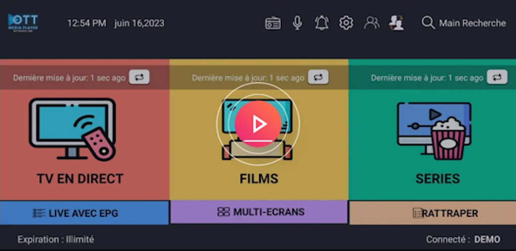 OTT Media Player for Android - Download