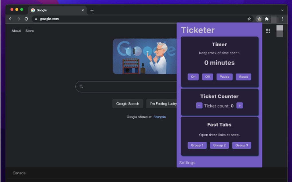 Ticketer for Google Chrome - Extension Download