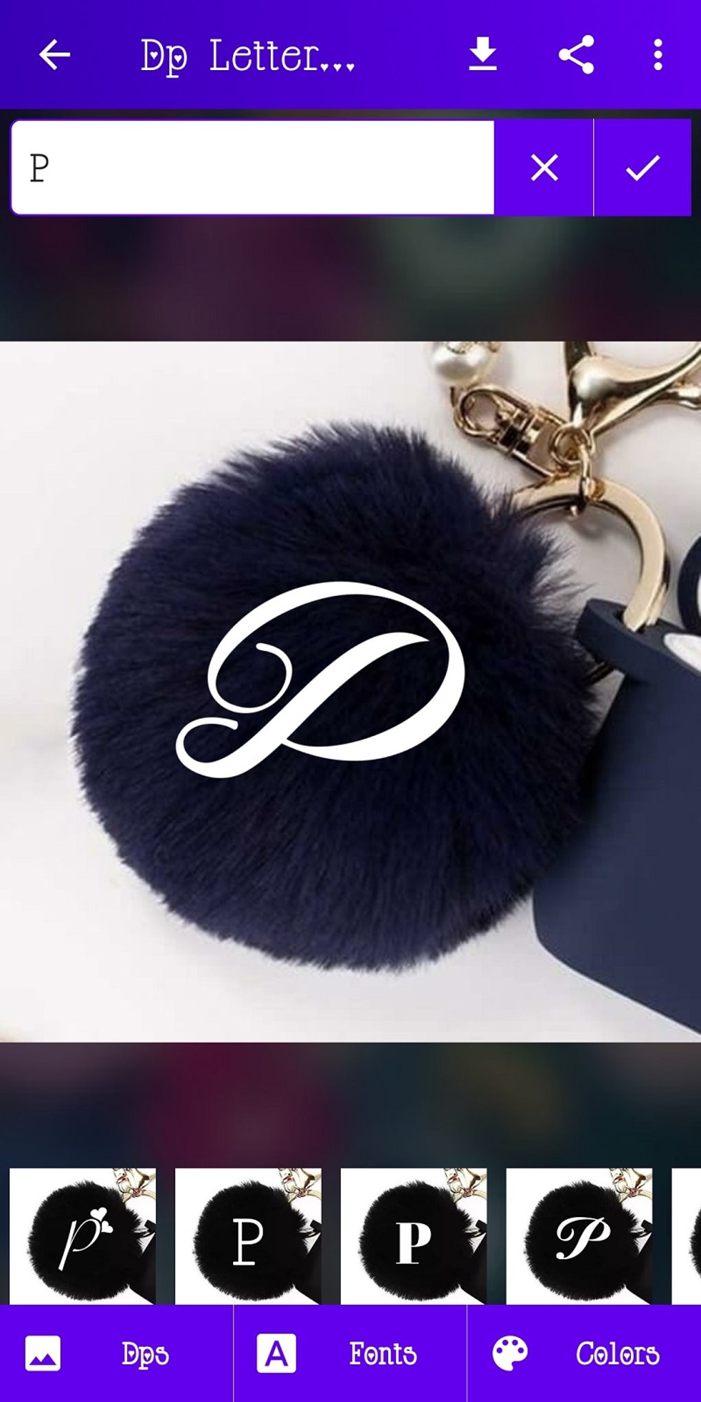 Dp Letter Maker : Name On Dps Name Art Style for Android - Download