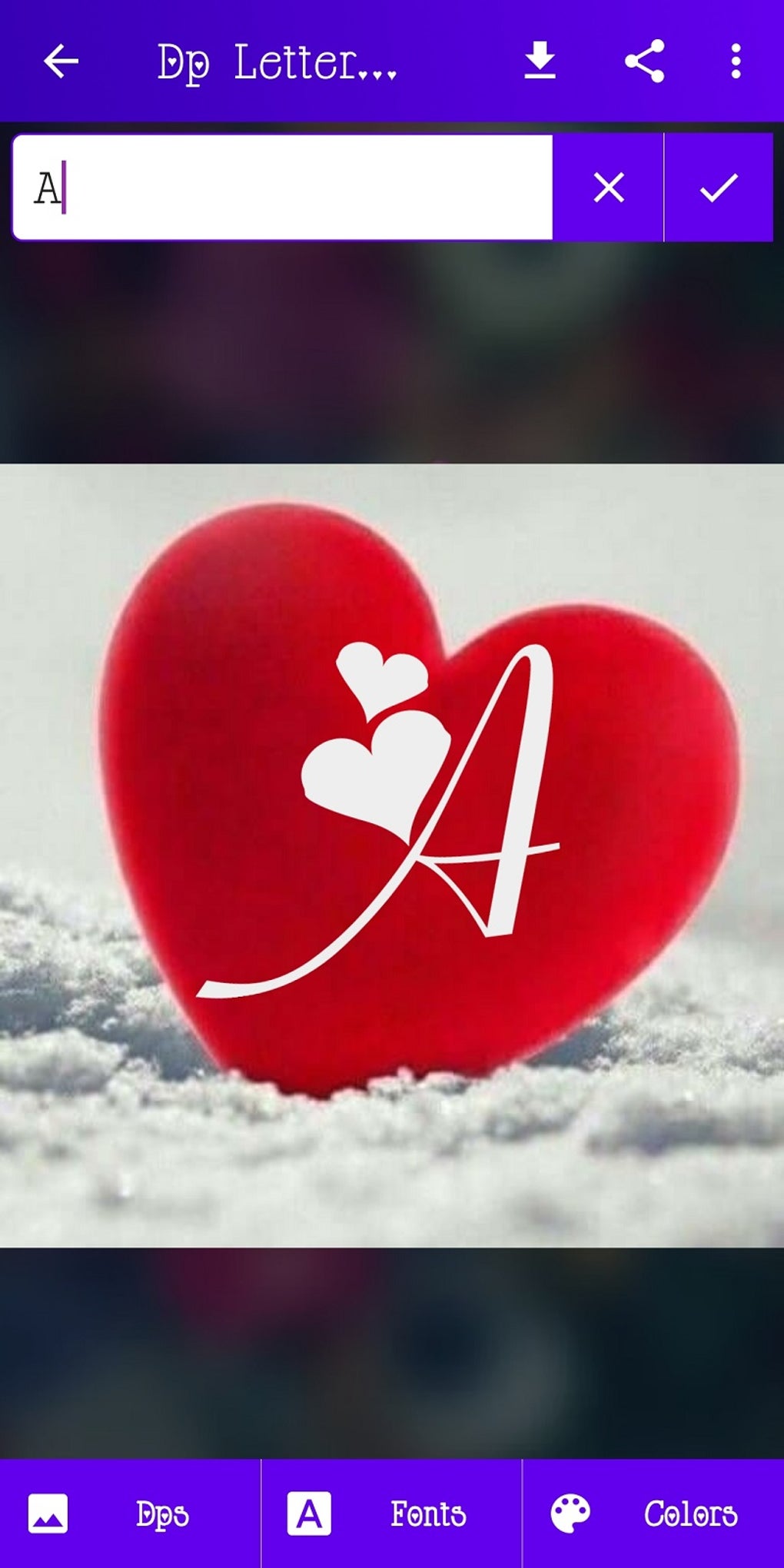 Dp Letter Maker : Name On Dps Name Art Style for Android - Download