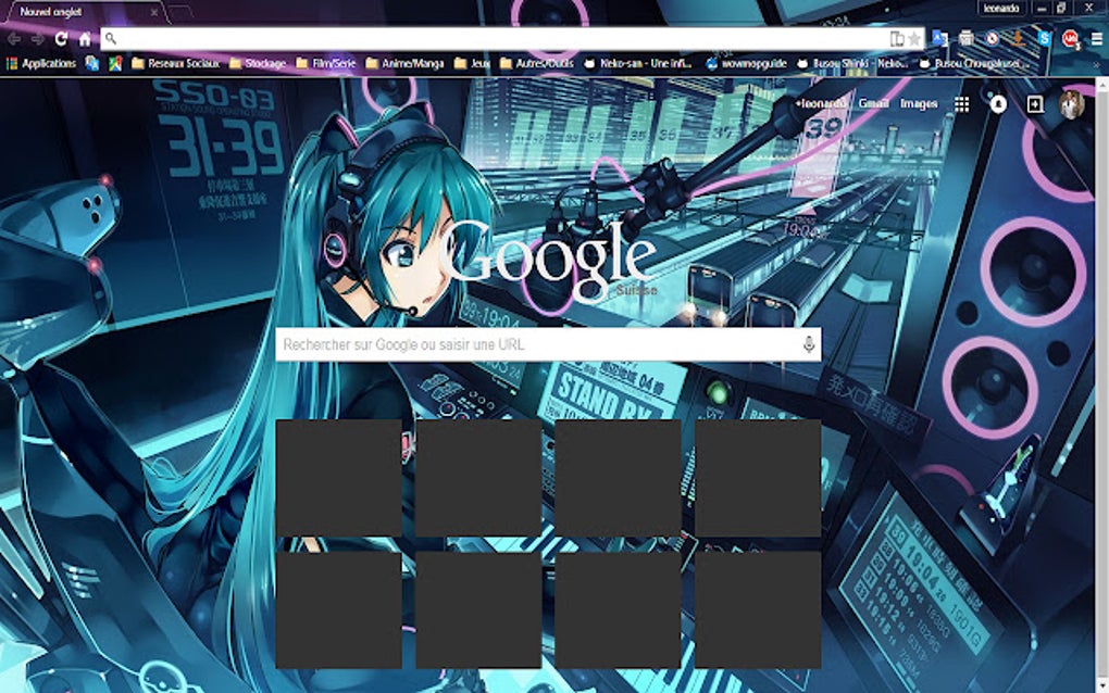 Awesome Anime Theme for Google Chrome - Extension Download