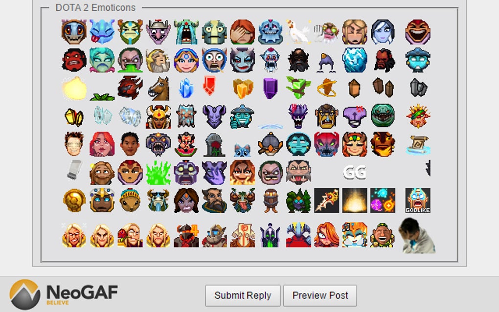 NeoGAF Dota 2 Emoticons Google Chrome 용 - 확장 프로그램 다운로드