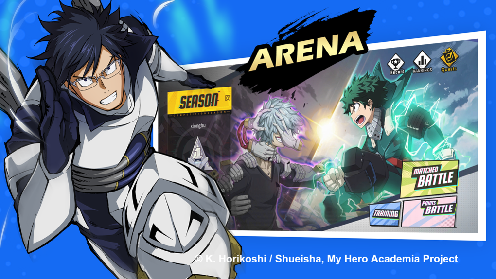 MHA:The Strongest Hero para iPhone - Descargar