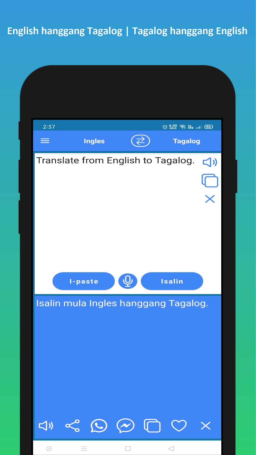 English to Tagalog Translator for Android - Download