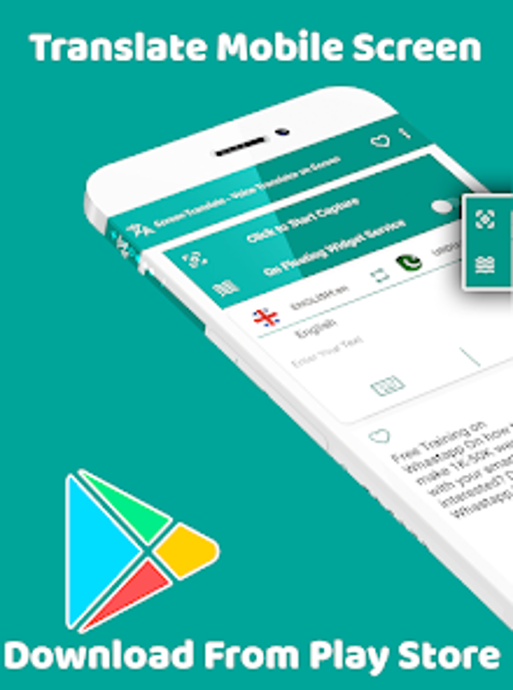Translate on Screen Translator para Android - Descargar