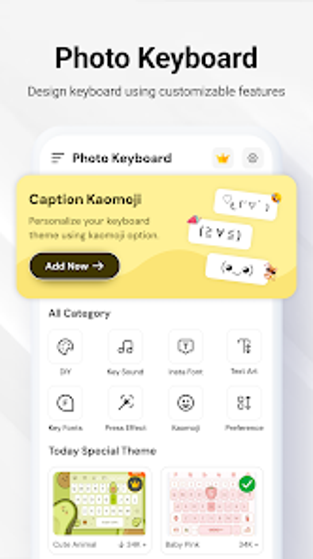 Photo Keyboard: Neon LED Theme para Android - Descargar