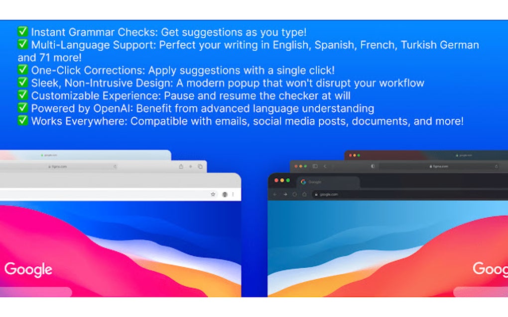 AI Grammar fixer all languages Google Chrome 용 - 확장 프로그램 다운로드