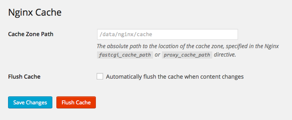 Nginx Cache for WordPress - Download