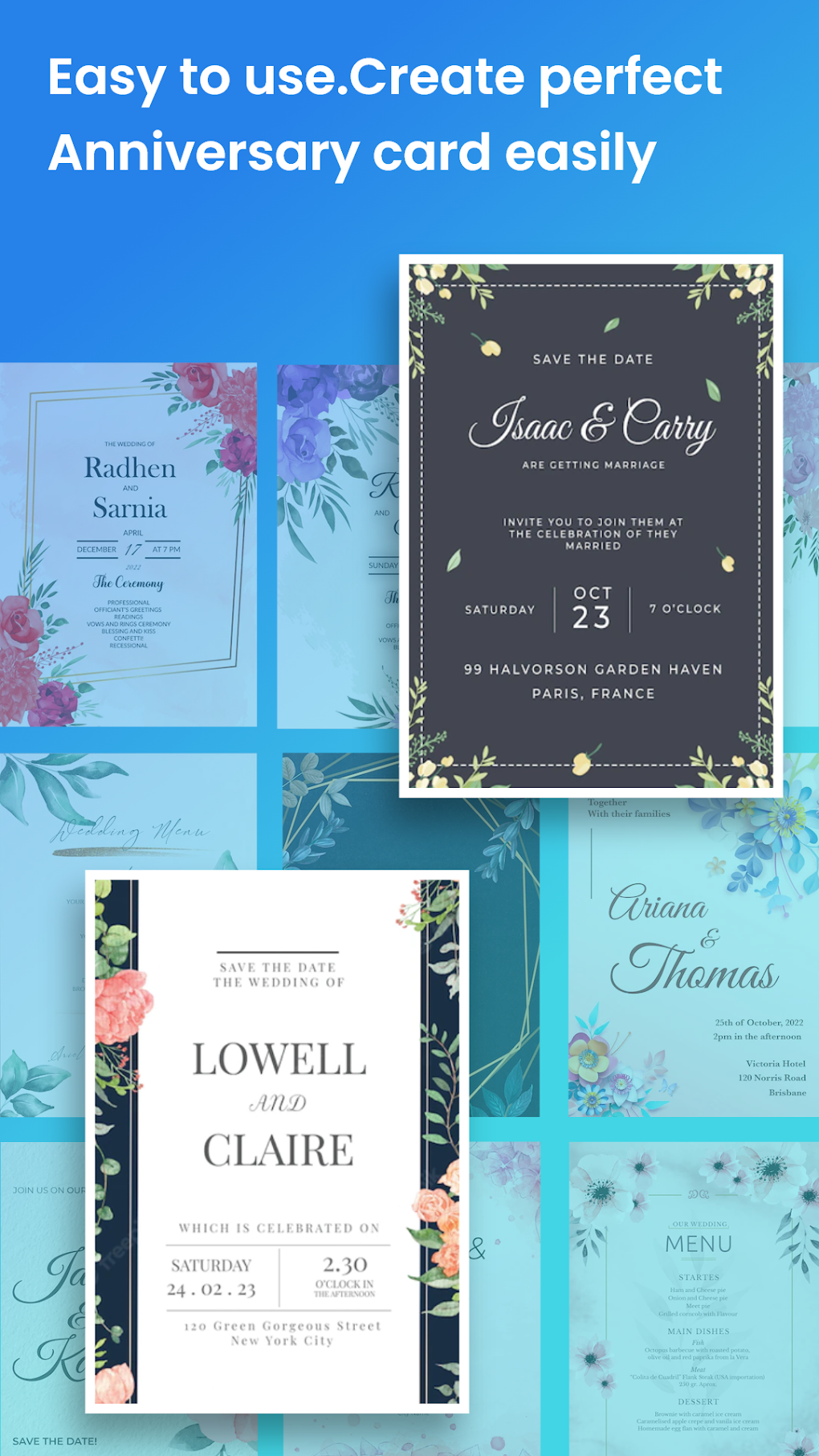 Digital Wedding Card Maker for Android - Download