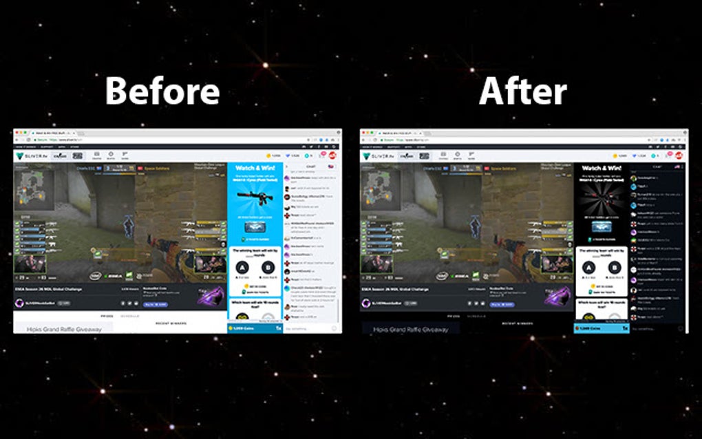 SLIVER Night Mode for Google Chrome - Extension Download