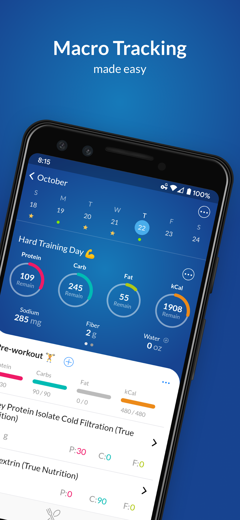 MacrosFirst - Macro tracking m APK for Android - Download