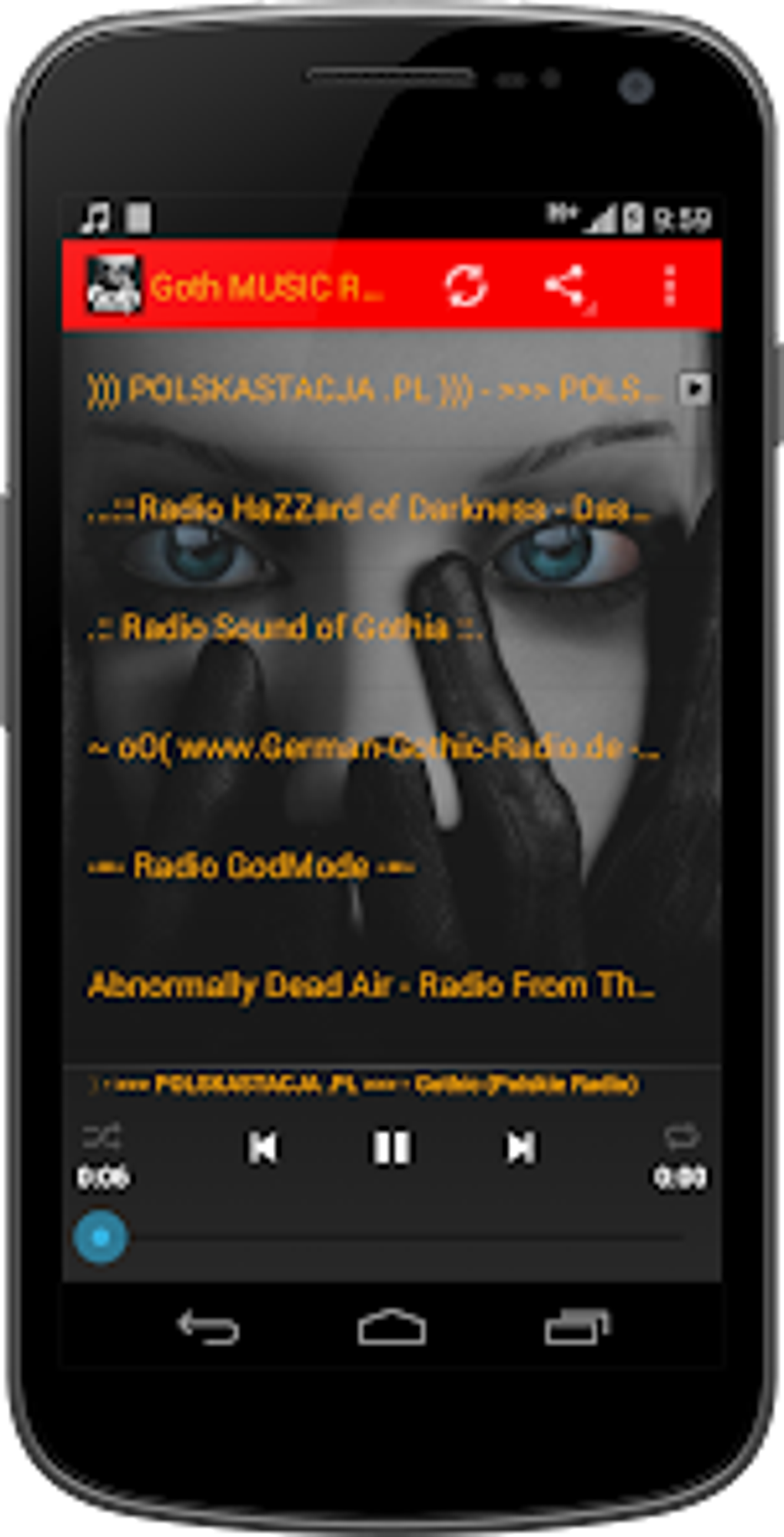 Goth MUSIC Radio for Android - Download