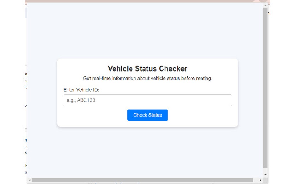 Kanow Vehicle Status Checker สำหรับ Google Chrome - ส่วนขยาย ดาวน์โหลด