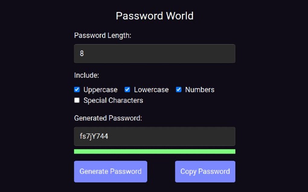 Random Password Generator สำหรับ Google Chrome - ส่วนขยาย ดาวน์โหลด