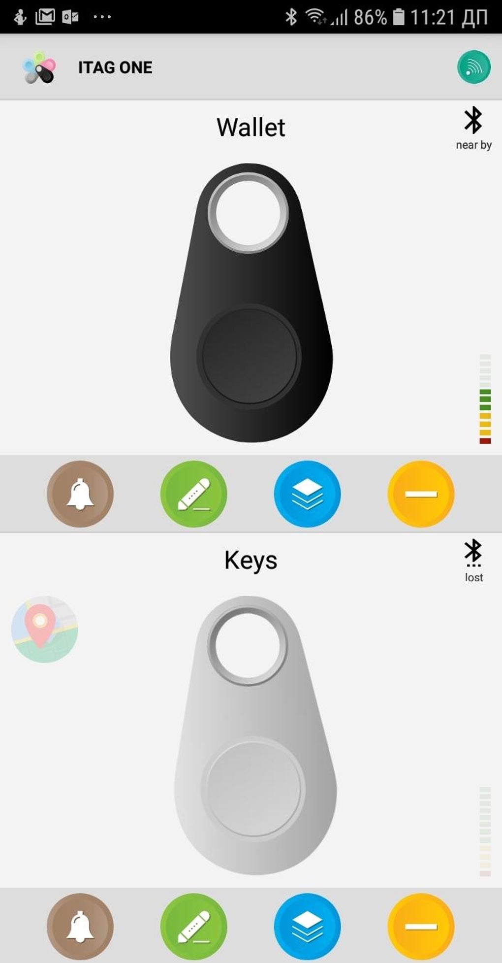 iTag.One - bluetooth key finde APK for Android - Download