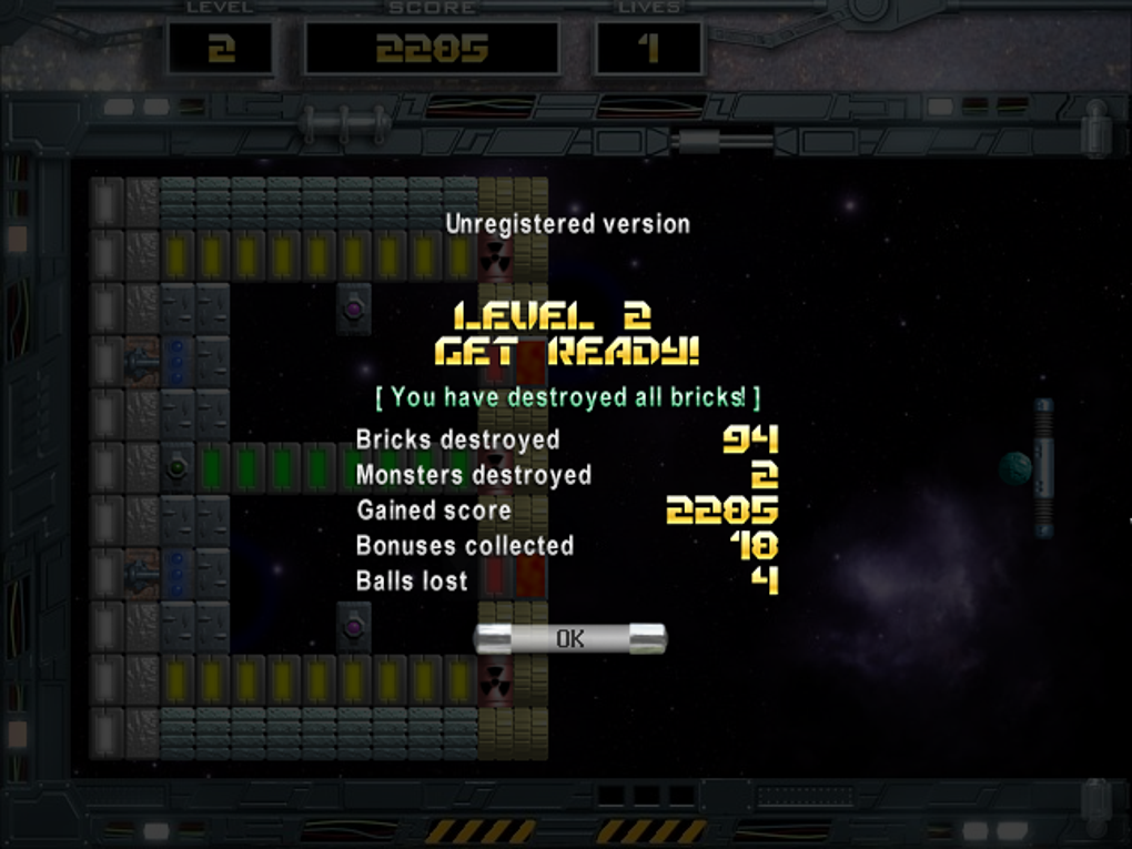 Arkanoid: Space Ball pour Mac - Télécharger