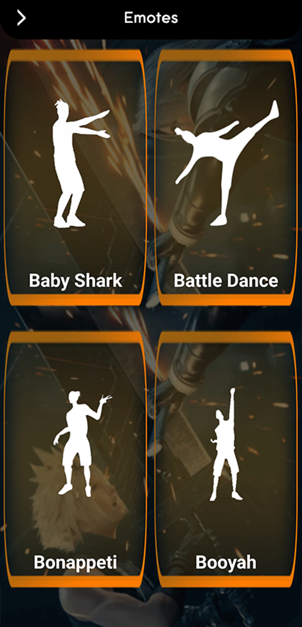 Famous Skins Emotes para Android - Descargar