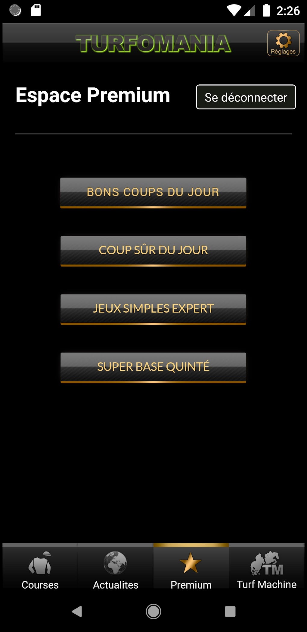 TURFOMANIA - Turf et pronostic APK for Android - Download