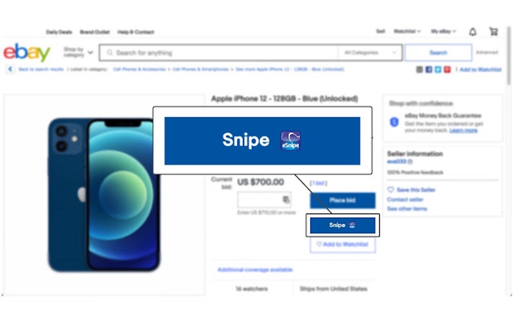 eSnipe Snipe Tool for Google Chrome - Extension Download