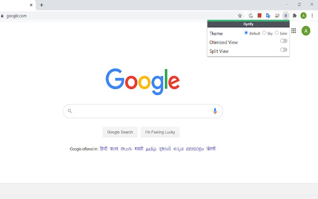 Optify para Google Chrome - Extensión Descargar
