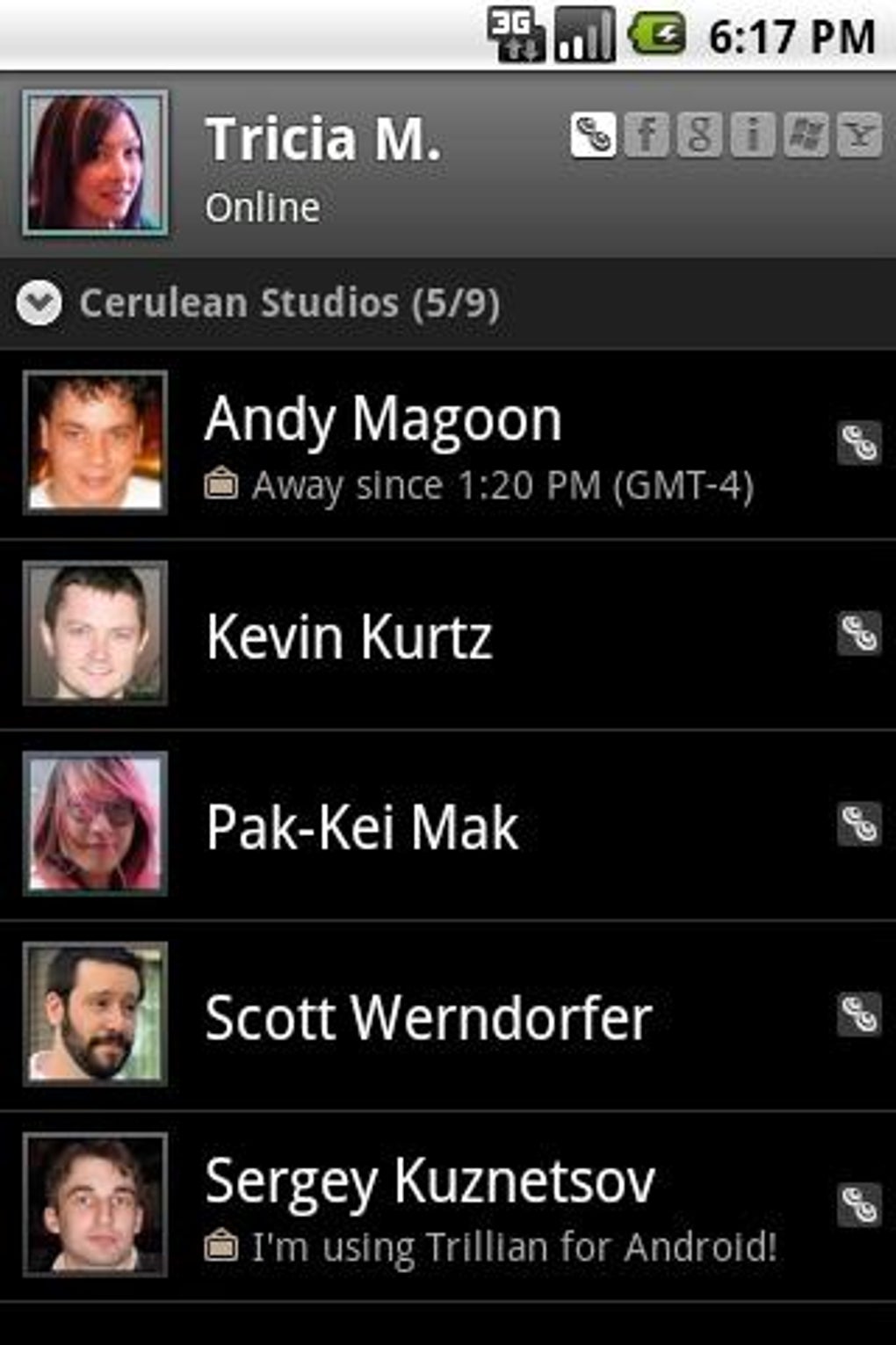 Trillian para Android - Descargar