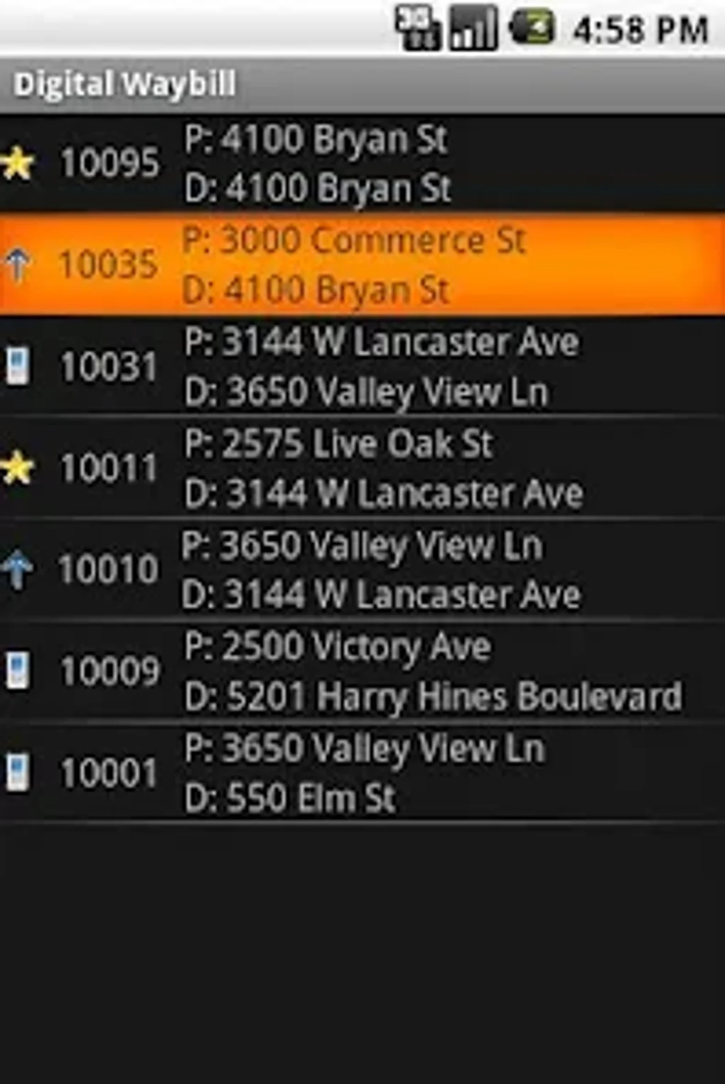 Android 용 Digital Waybill 2-Way Module - 다운로드