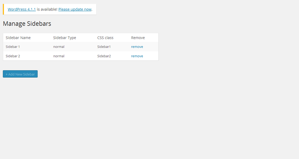 Multiple Sidebar Generator para WordPress - Descargar