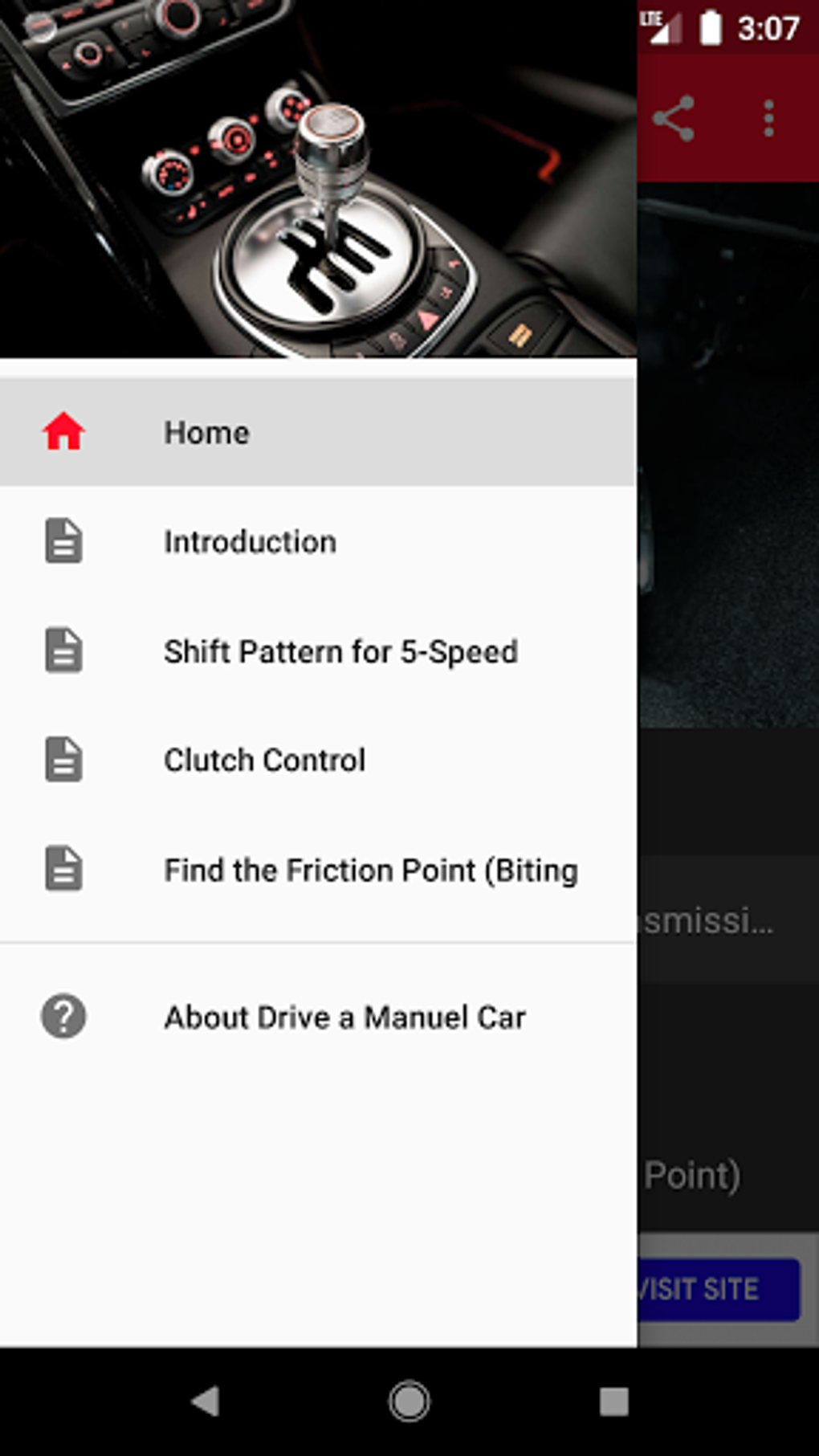 Drive a Manuel Car for Android - Download