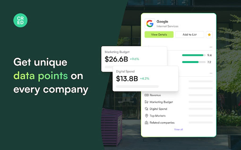 CRED para Google Chrome - Extensión Descargar